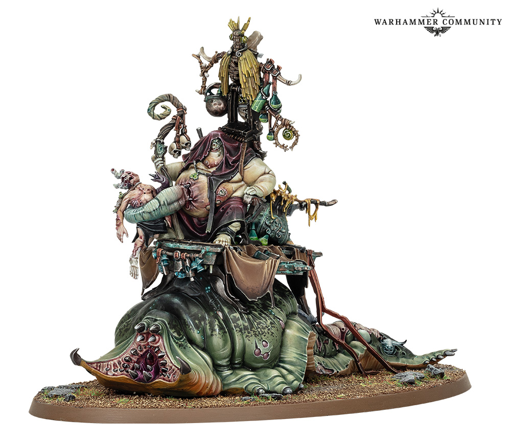 Maggotkin of Nurgle: Festus Señor de las Sanguijuelas - Monte Ronin